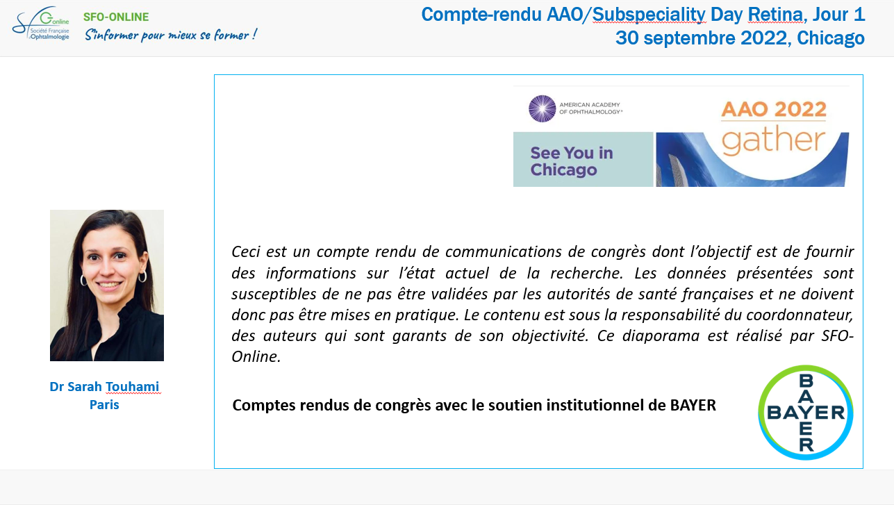 Vignette AOO | SFO-online - Société Française d'Ophtalmologie